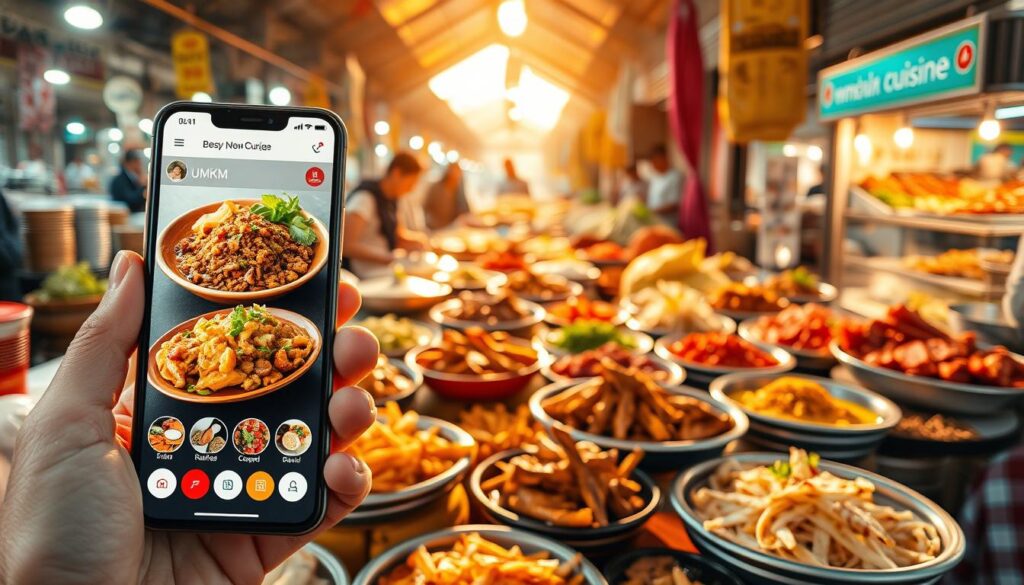 UMKM Makanan Khas Daerah Kini Tersedia di Aplikasi Online